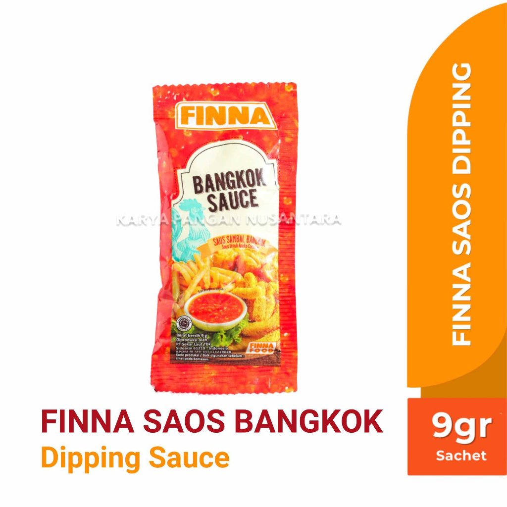 Jual FINNA SAOS BANGKOK SACHET 9GR DIPPING SAUCE DIMSUM SAOS COCOLAN ...