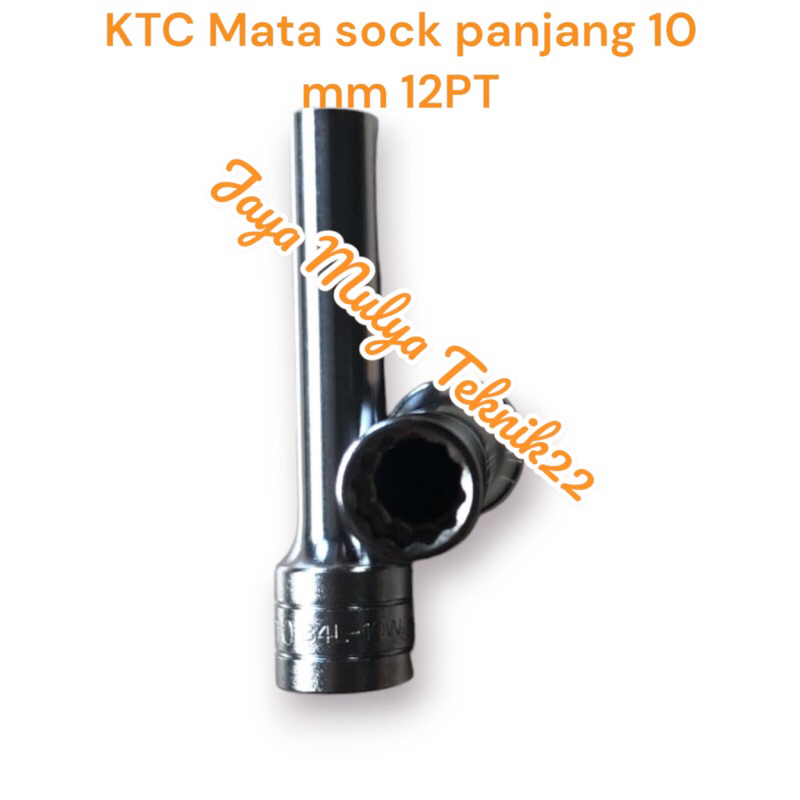 Jual KTC Mata sock panjang 10 mm 12PT / Deep socket B4L-10W KTC Japan original / Alat bengkel ...