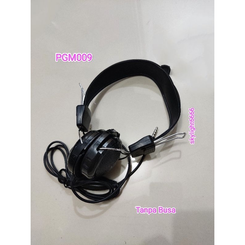 Jual Headset Bando PGM009 Returan (A+) Tanpa Busa | Shopee Indonesia