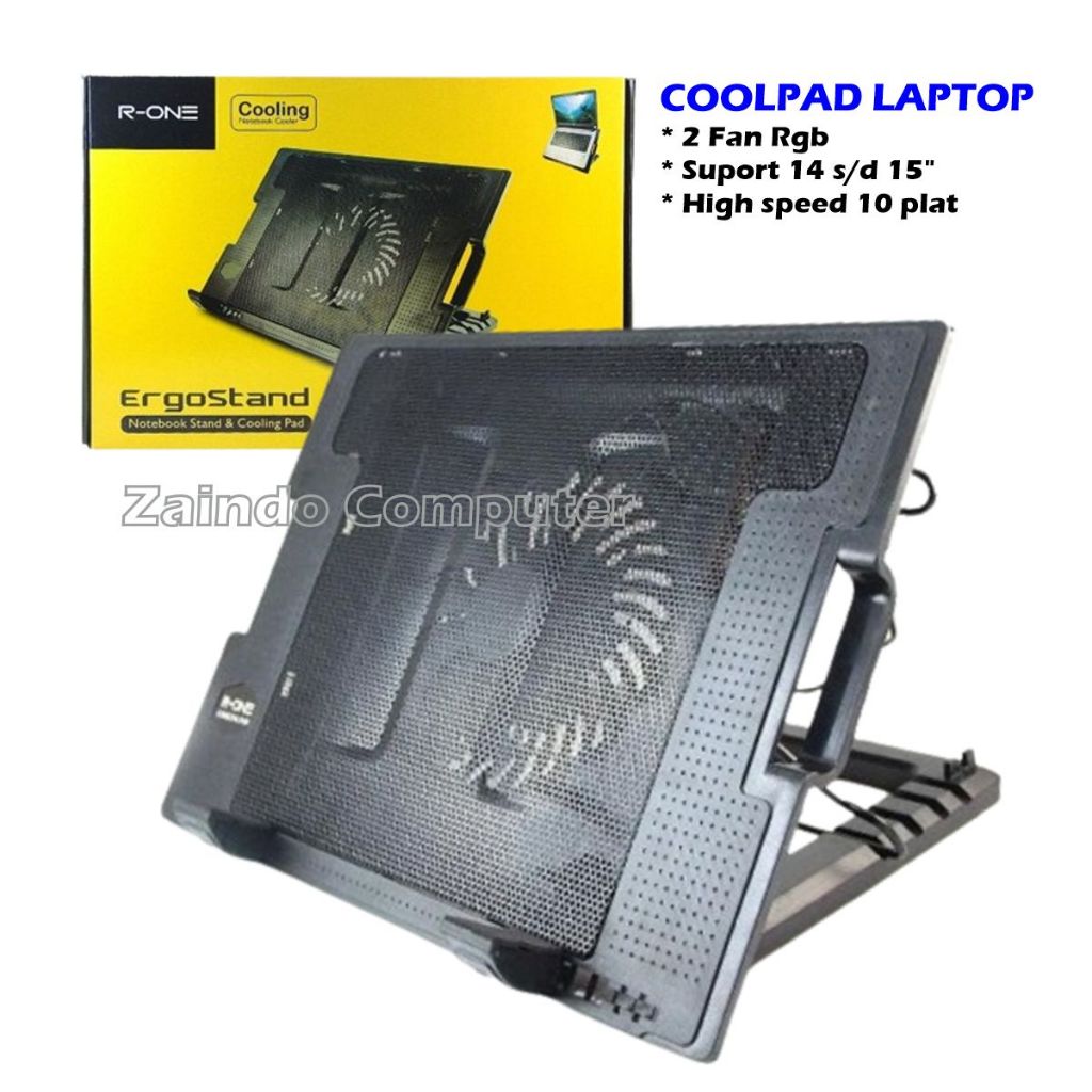 Jual COOLING PAD GAMING ERGOSTAND BIG FAN, KIPAS PENDINGIN LAPTOP ...