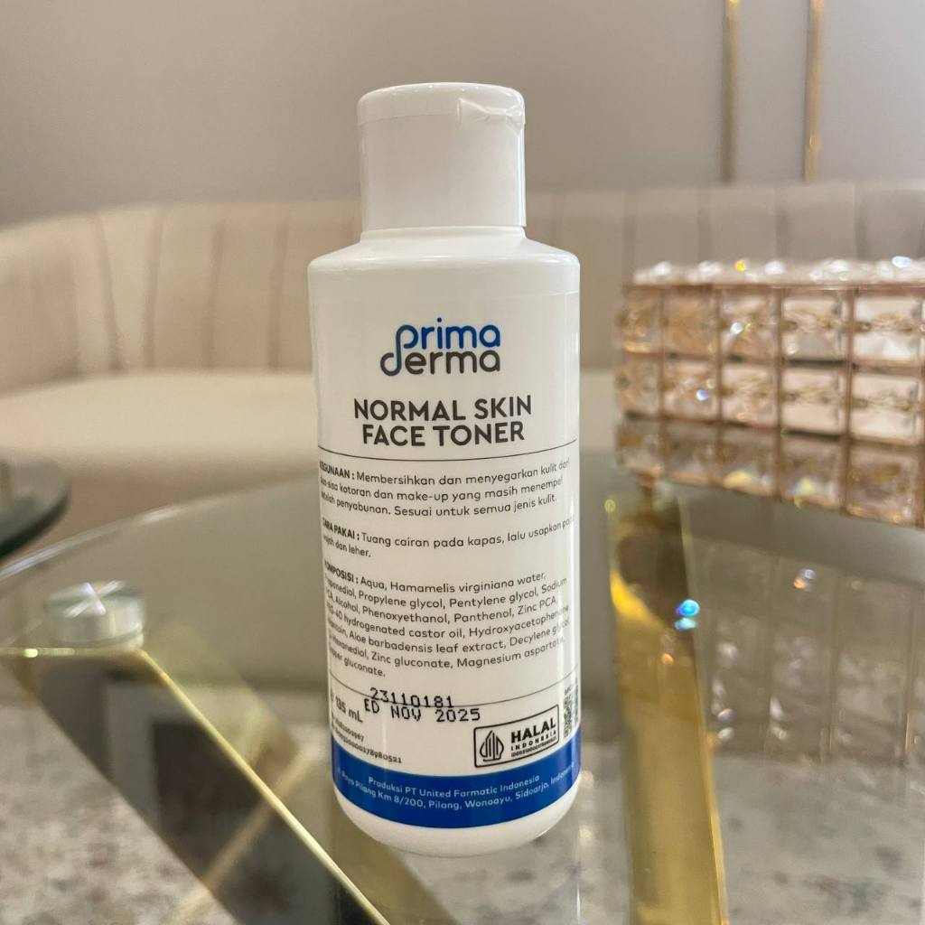 Jual Primaderma Normal Skin Face Toner (135ml) | Shopee Indonesia