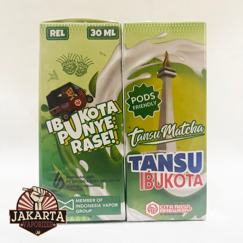 Jual PODS TANSU V3 TANSU MATCHA PODS FRIENDLY 30ML 10MG BY CITA RASA BREW | Shopee Indonesia