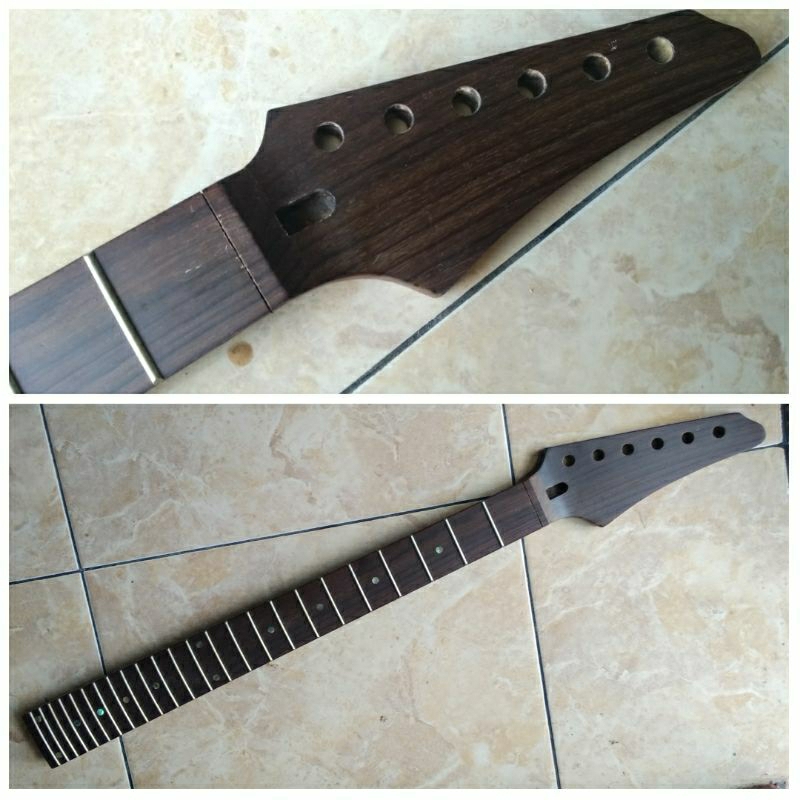 Jual neck gitar listrik custom, model IBANEZ AZ 24 fret. FULL ROSEWOOD ...