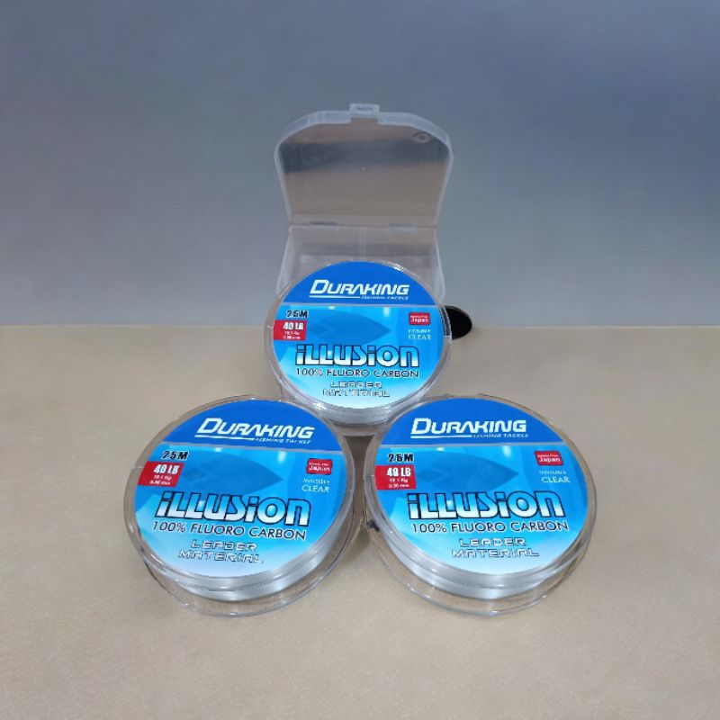 Jual SENAR LEADER DURAKING ILLUSION 100%FLUOROCARBON | Shopee Indonesia