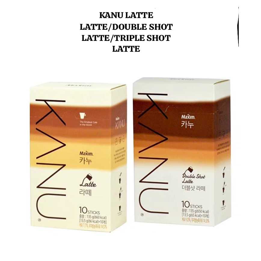 Jual Maxim Kanu Latte / Double Shot Latte / Triple Shot Latte Kopi ...