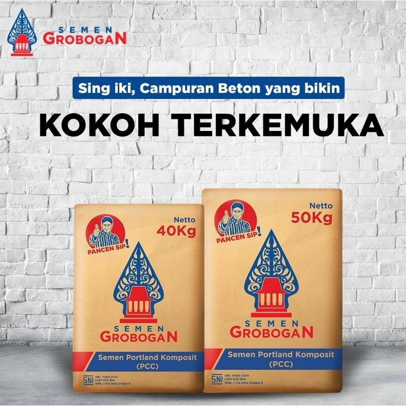 Jual SEMEN GROBOGAN 40KG (khusus area grobogan)tersedia harga grosir ...