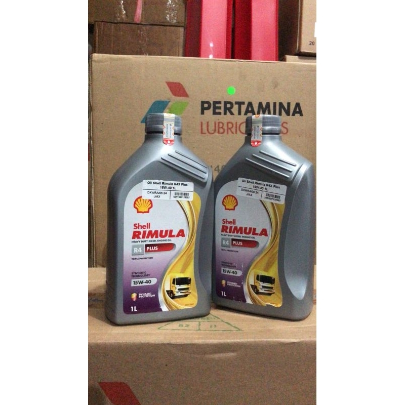Jual OLI SHELL RIMULA PLUS ORIGINAL 15w-40 1liter | Shopee Indonesia
