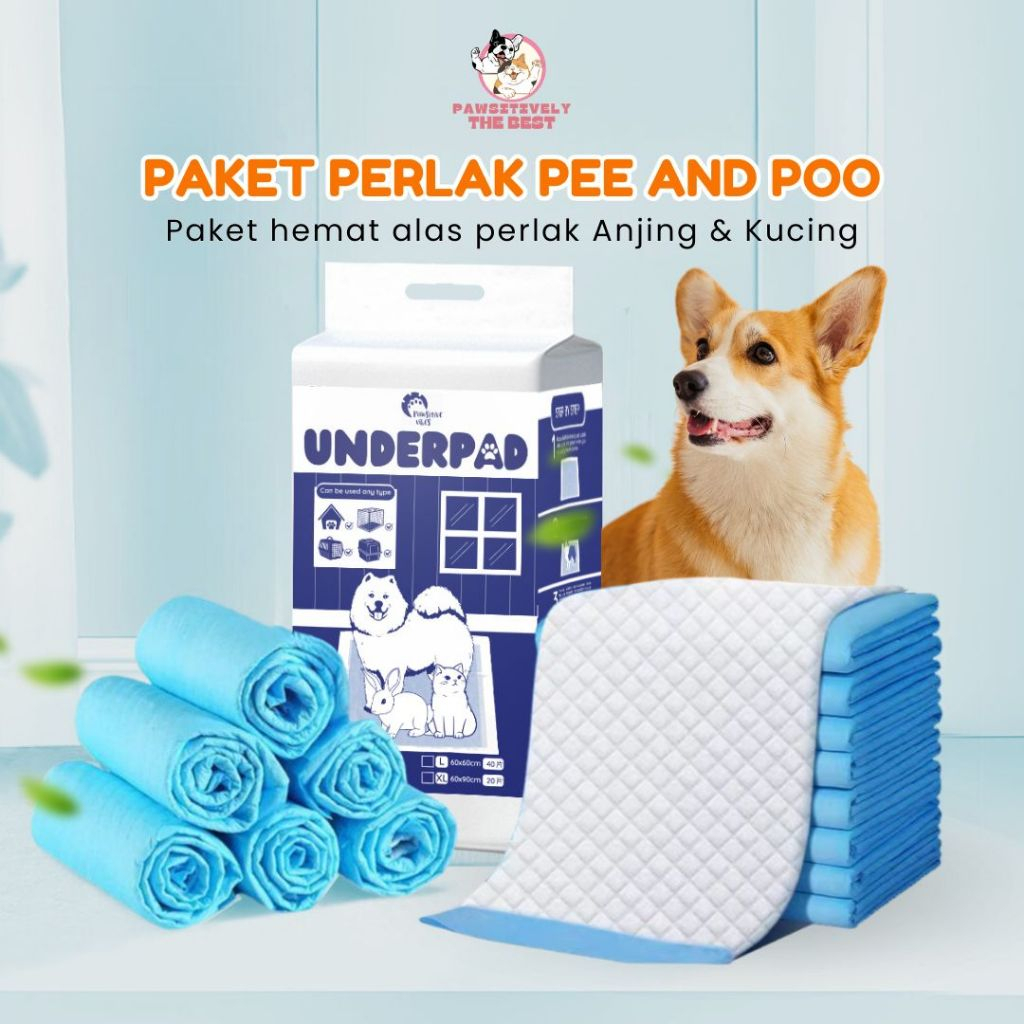 Jual PAKET ALAS PERLAK PEE AND POO - Paket Hemat Alas Perlak Anjing ...