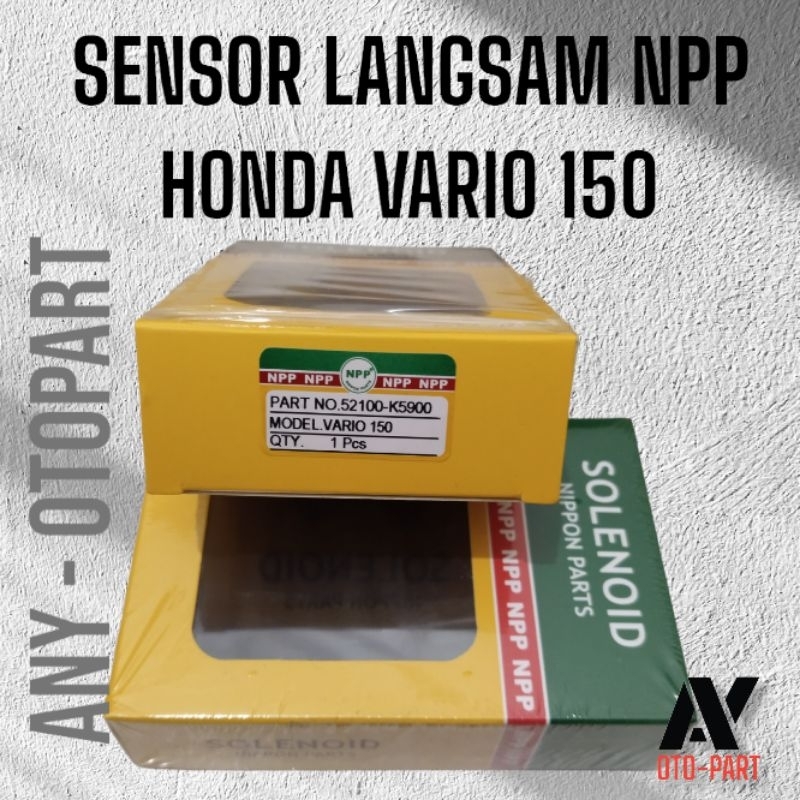 Jual NPP SENSOR LANGSAM / ISC / SOLENOID / IACV / STATIONER GAS VARIO ...