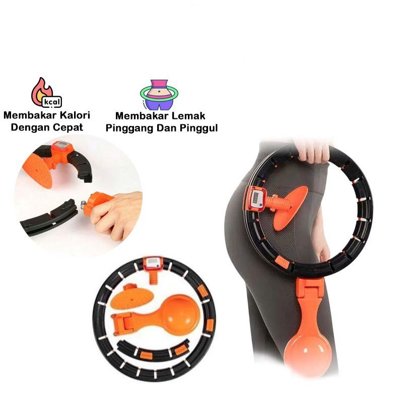 Jual MIISOO Smart Hula Hoop Ring / Hula Hoop Ring / Hula Hoop / Smart ...