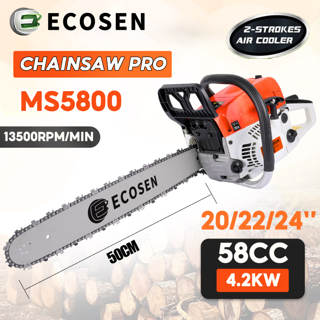 Jual Mesin Potong Kayu/Chainsaw 2Tak Untuk/mesin gergaji 20/22/24"Alat Outdoor Mesin Gergaji ...