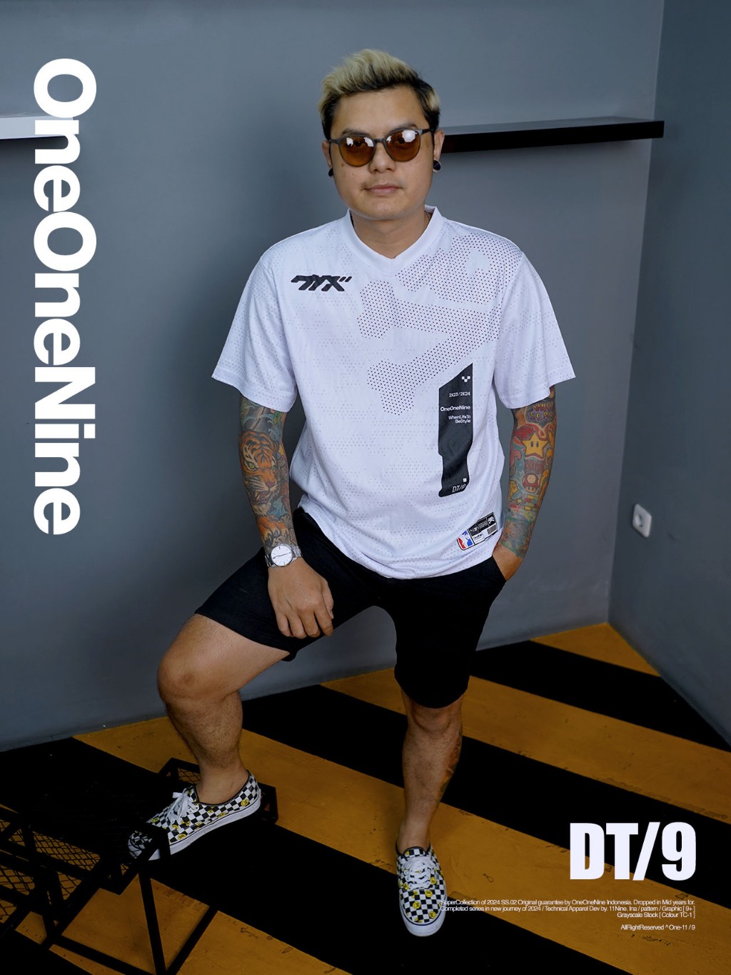 Jual Oneonenine Ksr Jersey DT9 White Series - Lengan Pendek Sport ...