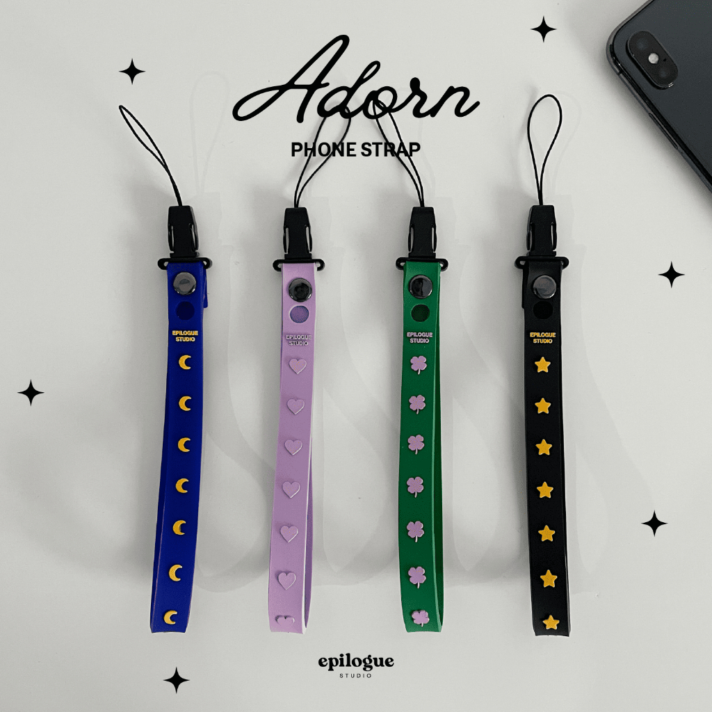 Jual Adorn Rubber Phone Strap | Epilogue Studio | Shopee Indonesia