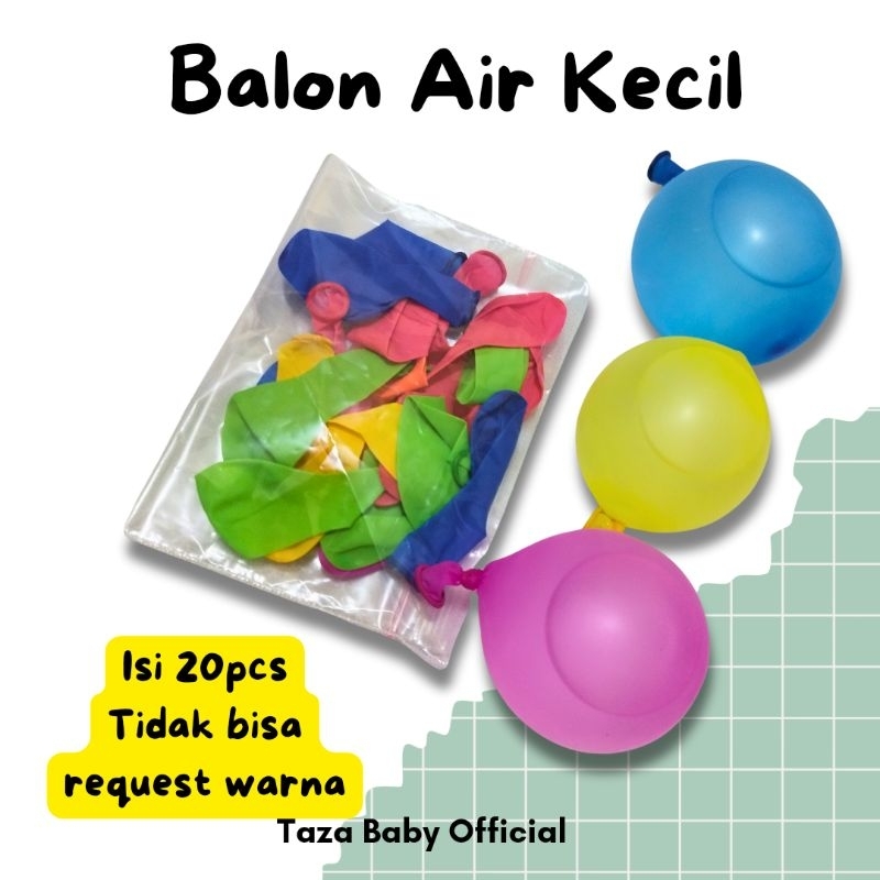 Jual Balon Air Kecil / Magic Water Balloon / Mainan Sensory Play ...