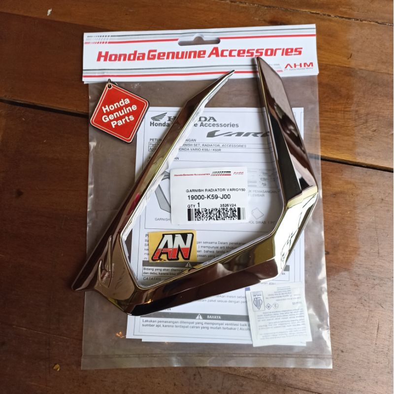 Jual Garnish Cover Radiator New Vario 125 150 eSP Original Honda ...