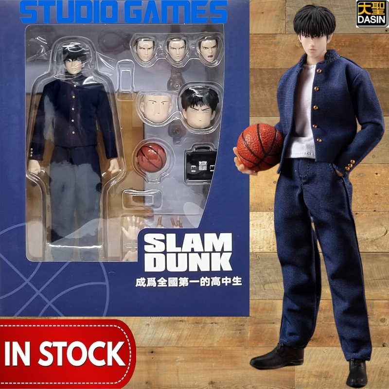 Jual Dasin Model Slam Dunk - Kaede Rukawa 11 Shohoku School Uniform ...