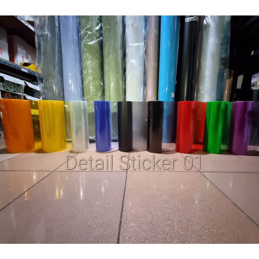 Jual KP8 Sticker Smoke Transparan Hybrid 3 layer 3 lapisan lebar 3cm ...