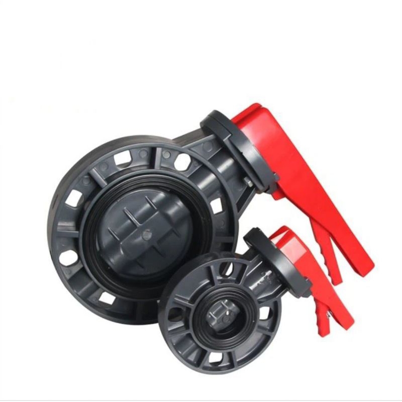 Jual Butterfly Valve PVC 2 inch ECO Butterfly Valve 2 inch UPVC Butterfly Valve PVC ECO Handle 2 ...