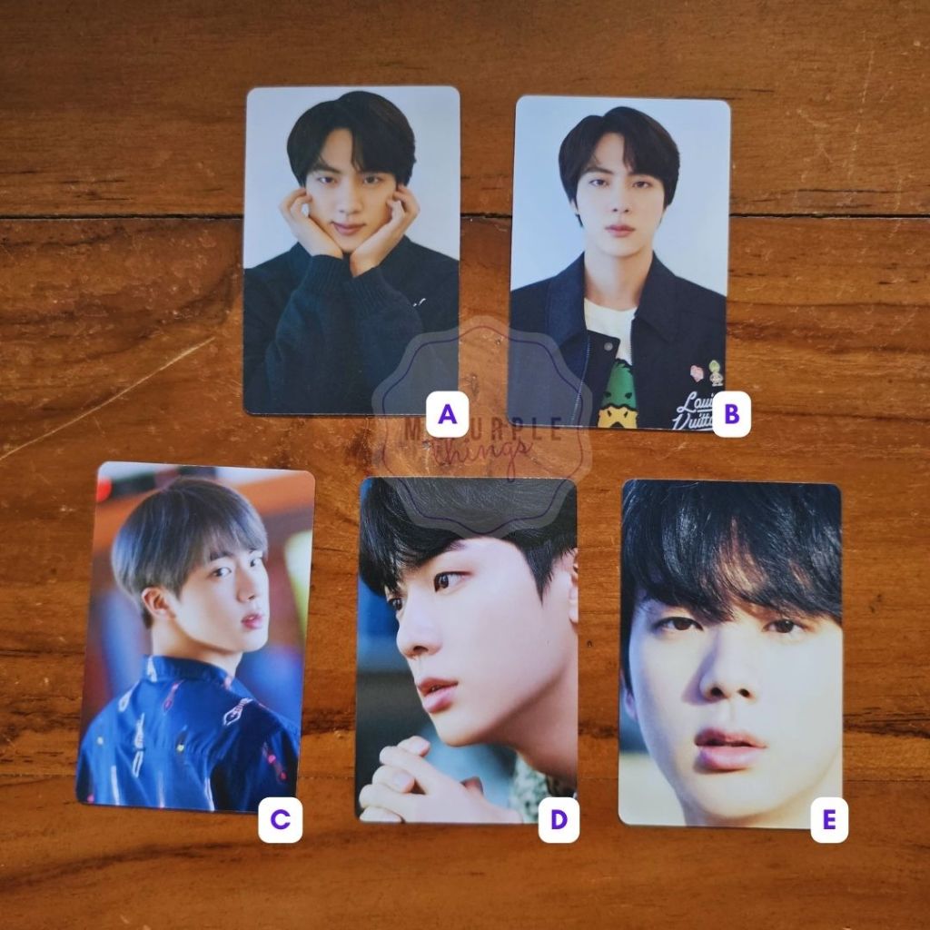Jual [Sharing] DICON Photocard 101 JIN BTS PC Official | Shopee Indonesia