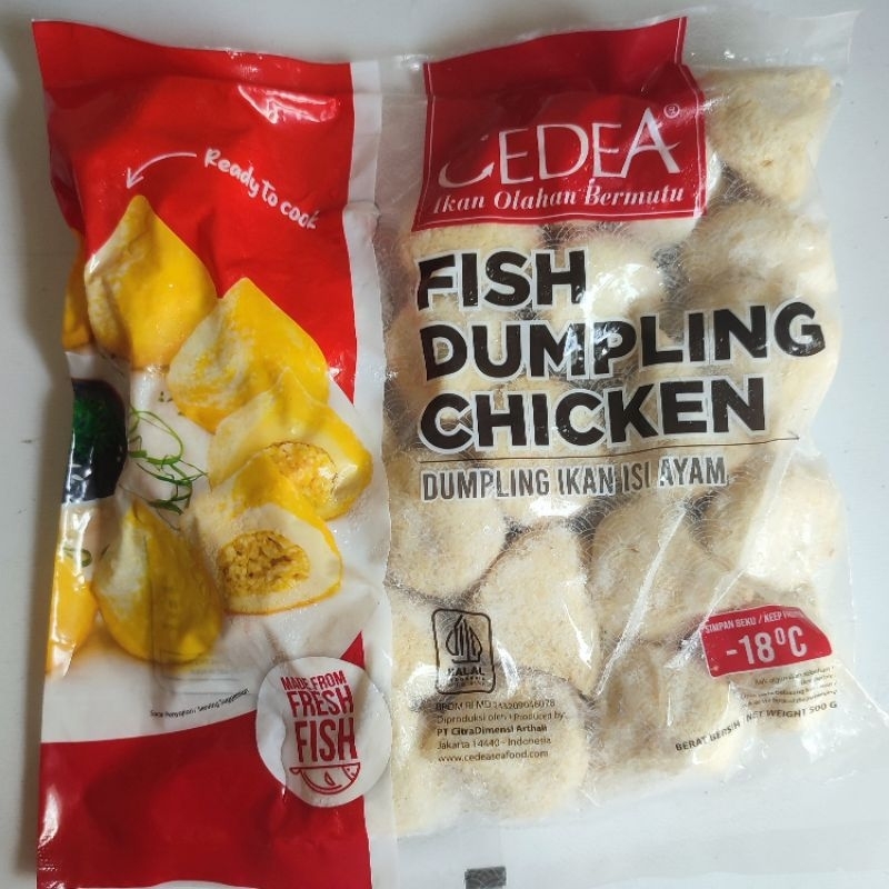 Jual CADEA DUMPLING CHICKEN 500gr | Shopee Indonesia