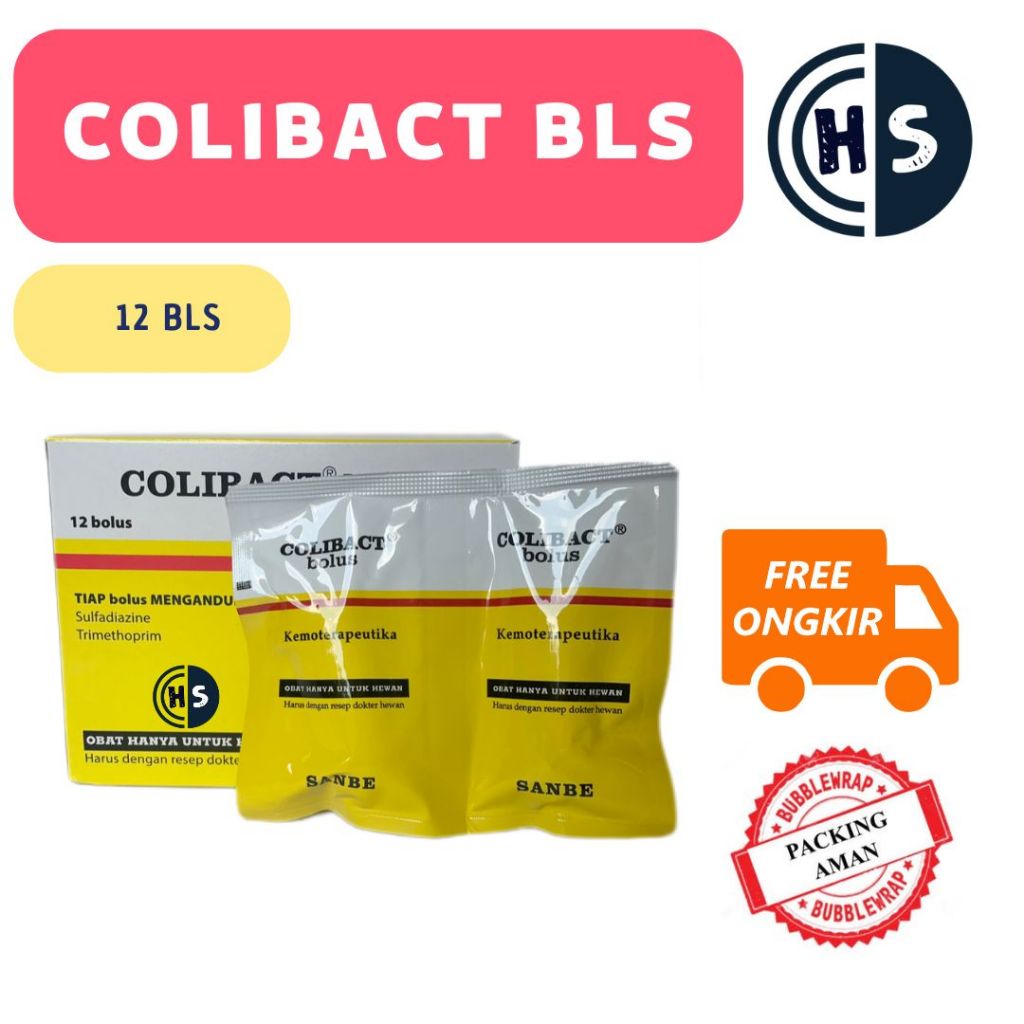 Jual COLIBACT BOLUS 1 BOX (ISI 12 BOLUS) - ANTIBIOTIK BOLUS - SANBE ...