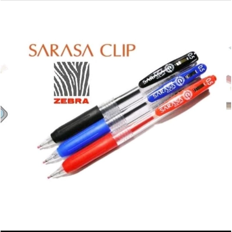 Jual Pulpen Zebra Sarasa Clip 0.5 Gel (1 pcs) | Shopee Indonesia