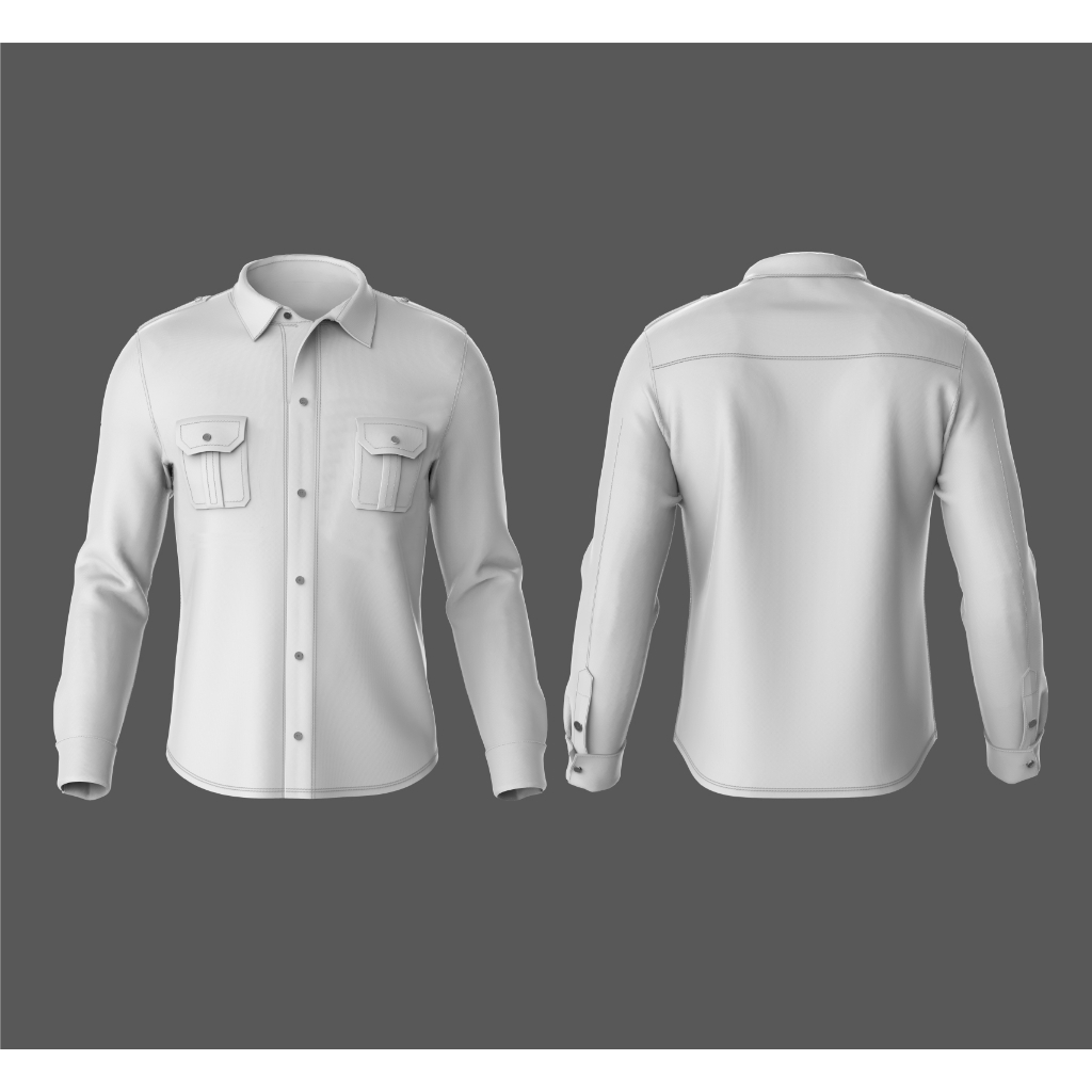Jual Mockup Kemeja Pdh Lengan Panjang Psd Shopee Indonesia