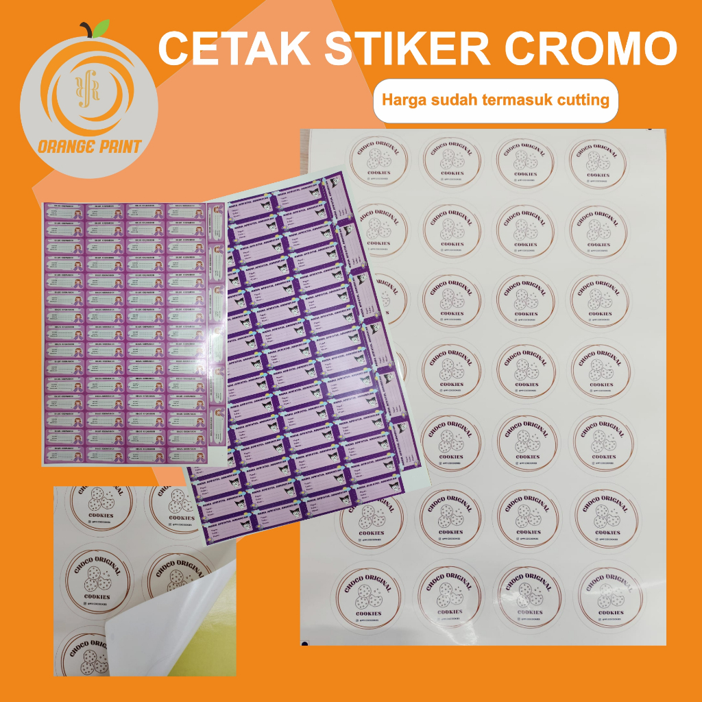 Jual Cetak Stiker Kromo A3+/ Print Stiker cromo / Cetak Stiker Bontak ...