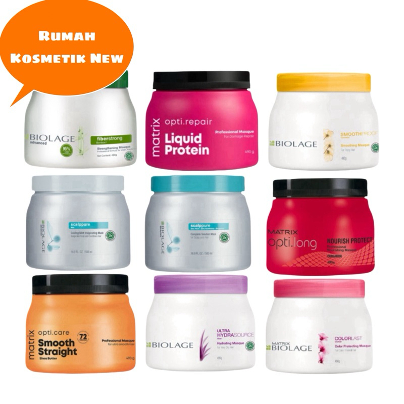 Jual Matrix Biolage Hairmask Masker Rambut Mint / Optirepair / Complete ...