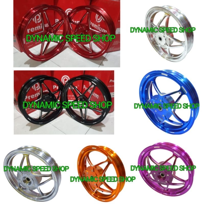 Jual velg premium vario125/150 vario110 beat Scoppy velg premium ...