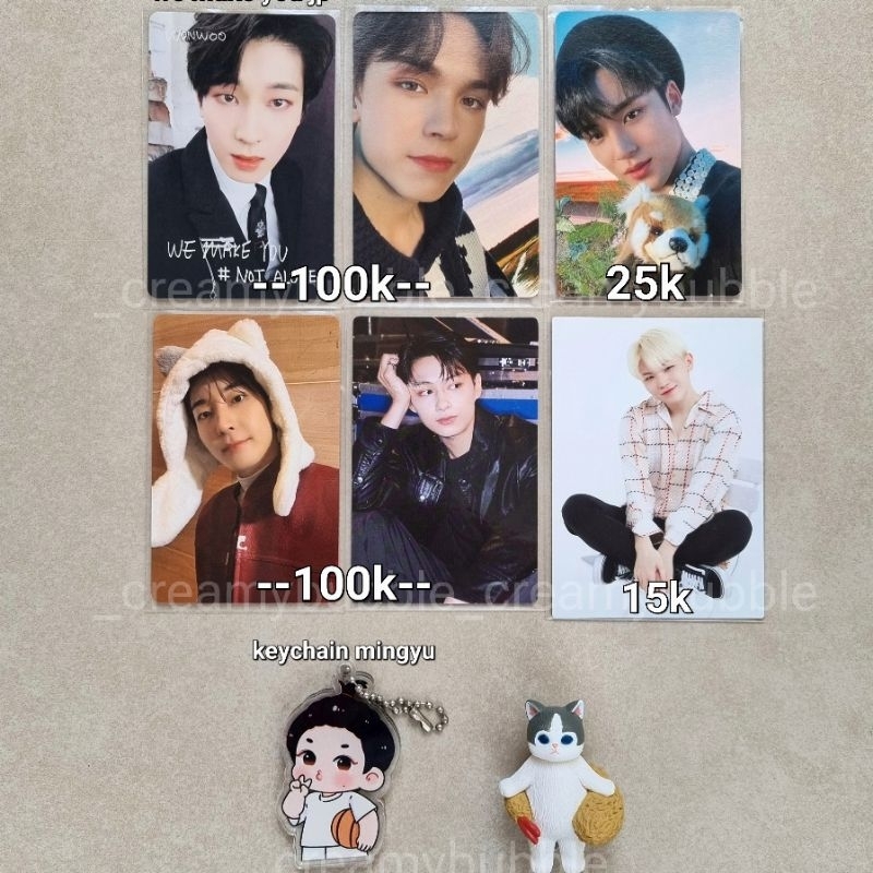 Jual PHOTOCARD WONWOO MINGYU WE MAKE YOU DICON 102 POB JUST TWO OF US ...