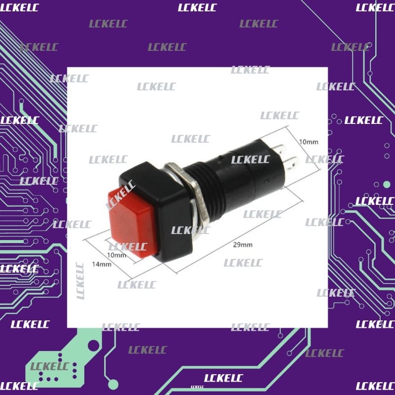 Jual TOMBOL PUSH ON OFF KOTAK 2 PIN | Shopee Indonesia