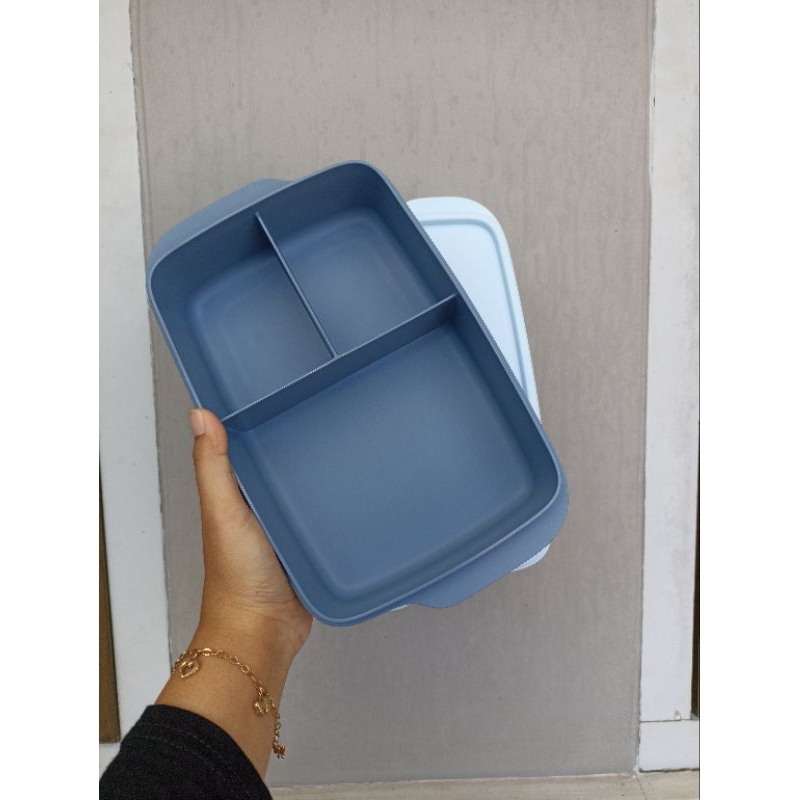 Jual DIVIDED LUNCH BOX - TEMPAT BEKAL - TUPPERWARE | Shopee Indonesia