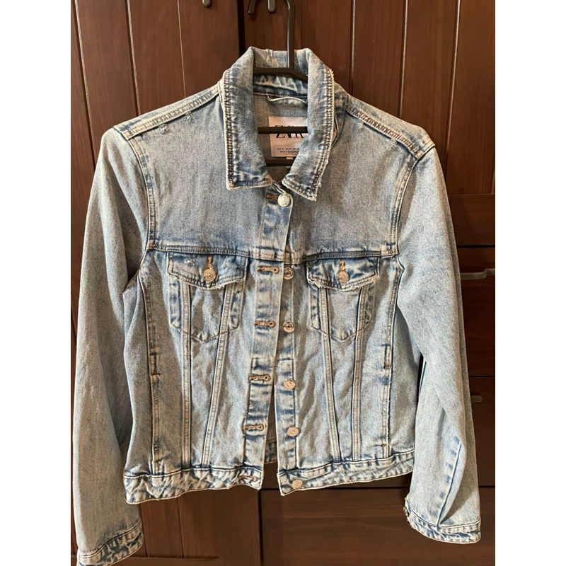 Jual Preloved Denim Jacket (Zara) | Shopee Indonesia