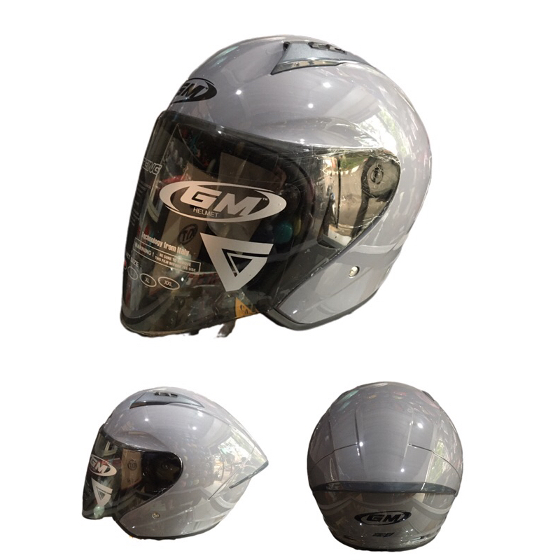 Jual Helm Gm g1 100% original dim grey | Shopee Indonesia