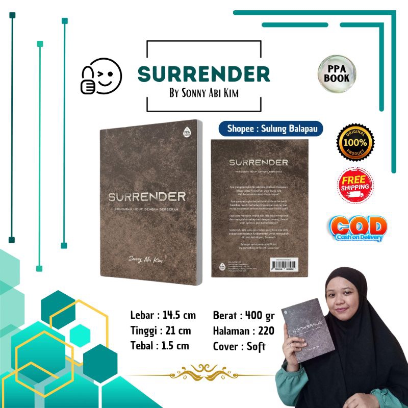 Jual Buku Surrender Original 100% by Sonny Abi Kim PPA Book | Shopee Indonesia