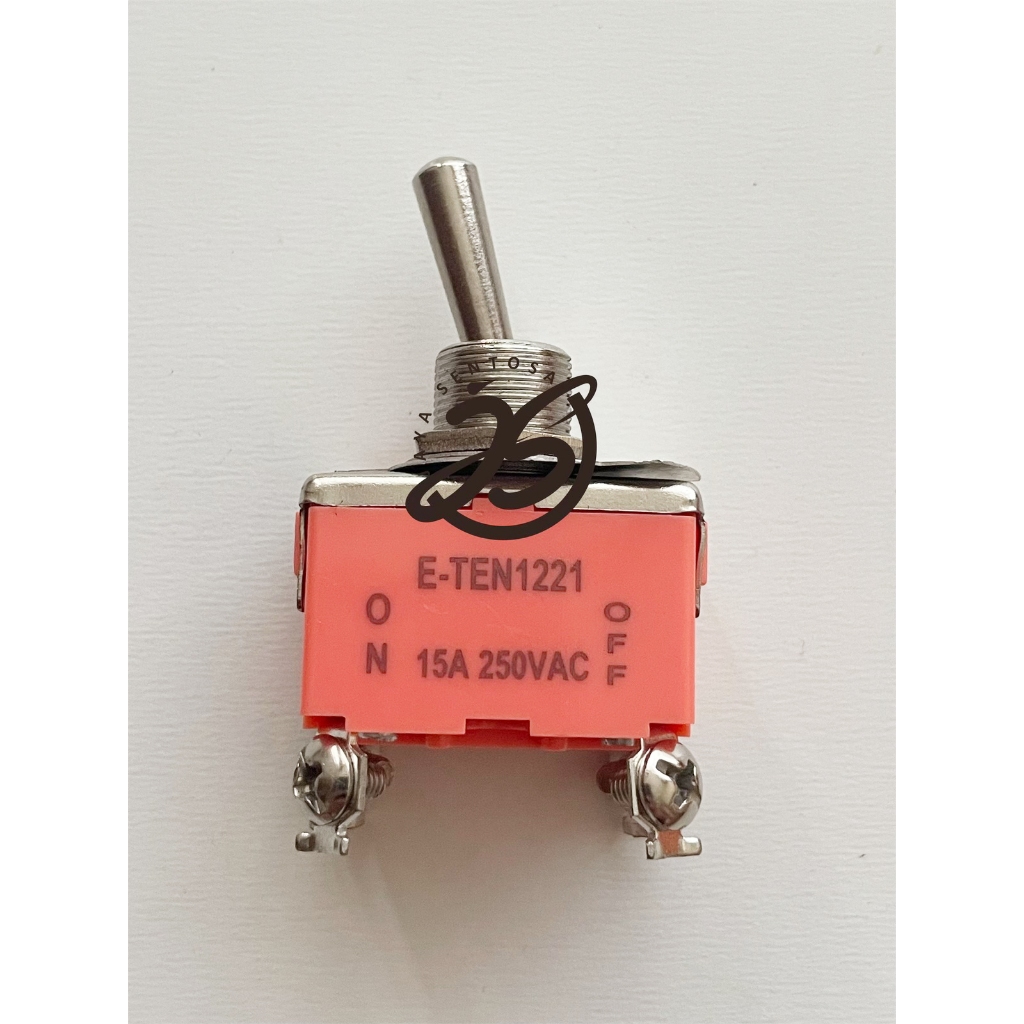 Jual TOGGLE SWITCH E-TEN 1221 4 PIN ON OFF 15A 250VAC SAKLAR TOGGLE ...