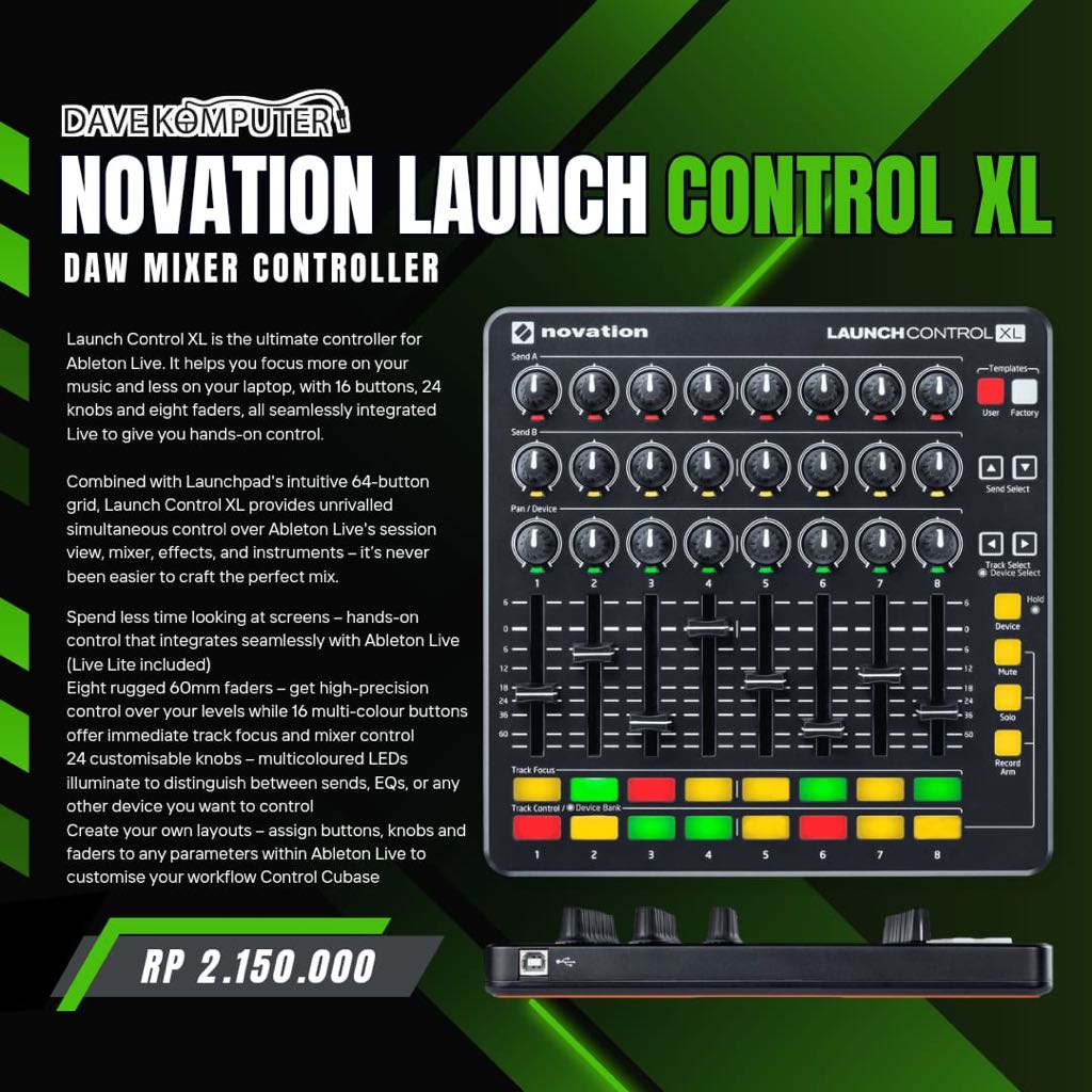 Jual NOVATION LAUNCH CONTROL XL MK2 | Shopee Indonesia