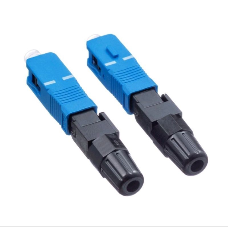 Jual Fast connector SC UPC Fiber optik FTTH model buaya dan non buaya 1pack isi 10 PCS | Shopee ...