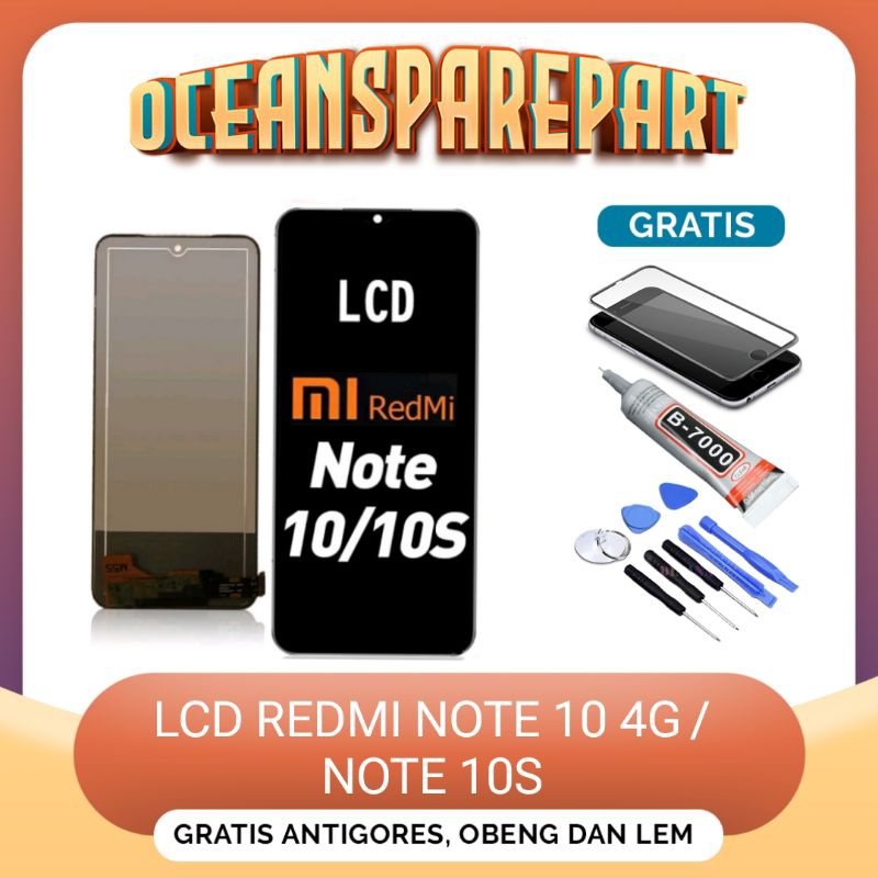 Jual LCD TOUCHSCREEN XIAOMI REDMI 10 4G / NOTE 10S SUPER AMOLED | Shopee Indonesia