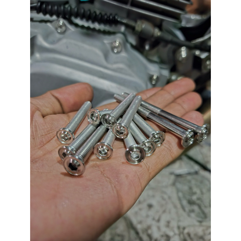 Jual baut slim mesin tiger set stainless (kelengkapan cek deskripsi) | Shopee Indonesia