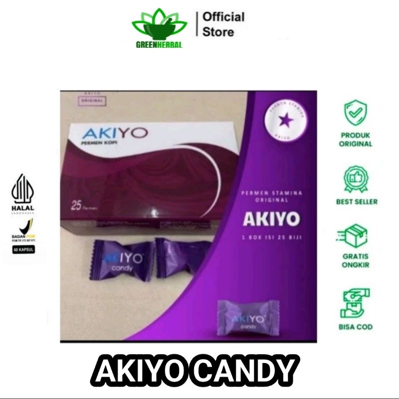 Jual Permen AKIYO Candy Asli Original Isi 10pcs | Shopee Indonesia
