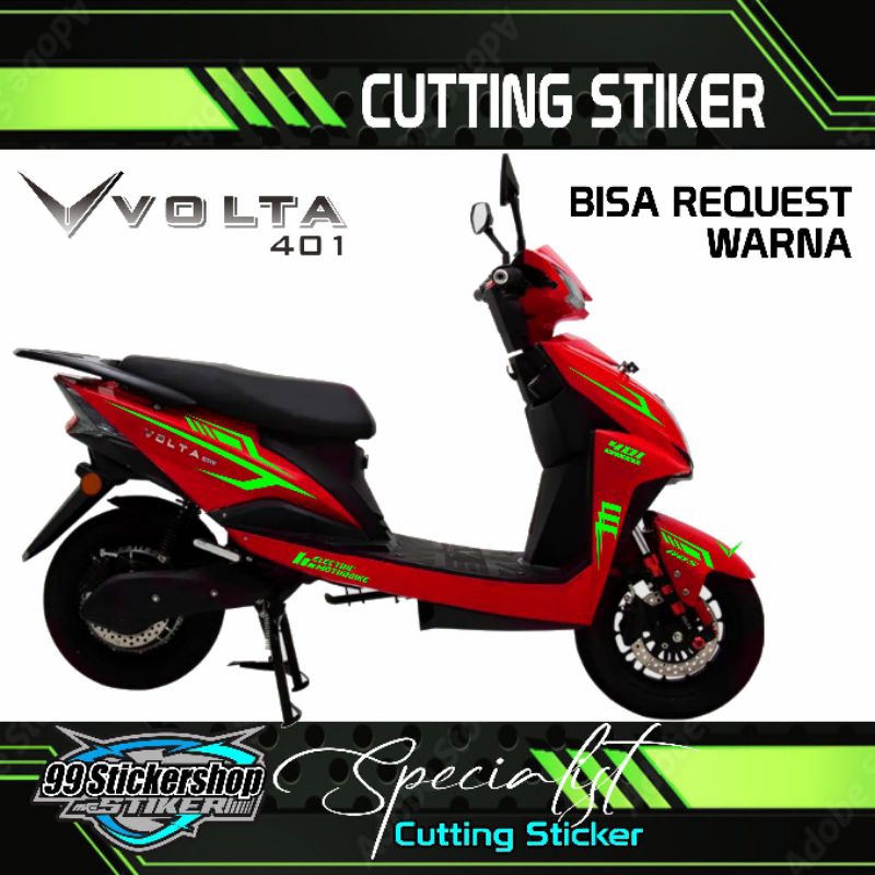 Jual Volta 401 Striping cutting Stiker Motor Listrik Volta 401 | Shopee ...