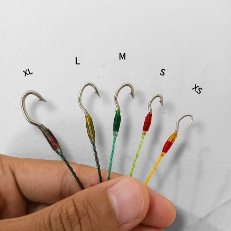 Jual Kail Pancing Urek Belut Baja Anti Mocel Siap Pakai | Shopee Indonesia