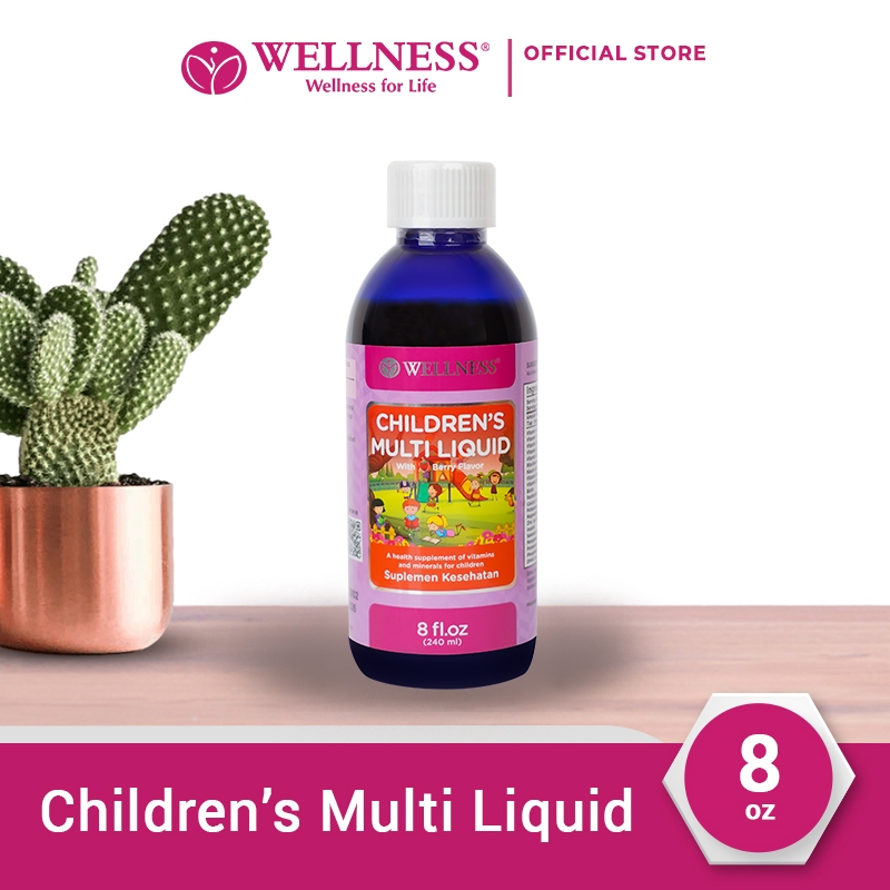 Jual Wellness Children's Multi Liquid - 8 Oz | Shopee Indonesia