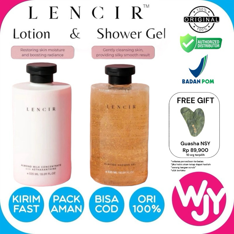 Jual LENCIR BODY LOTION / LENCIR BODY WASH (READY STOCK) TERBATAS INI ...