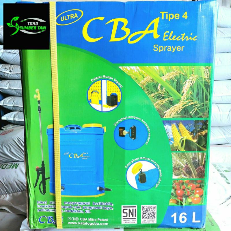 Jual Sprayer Tangki CBA 16 Liter - Alat Semprot Tangki Sprayer Elektrik Original | Shopee Indonesia