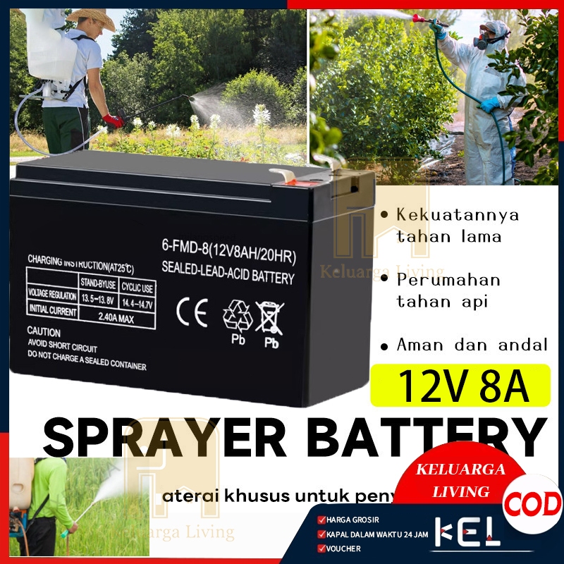 Jual Aki Sepeda Listrik 12V 12Ah +1 Charger Baterai Original Battery Mainan Mobil Anak Baterai ...