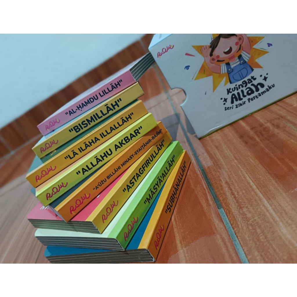 Jual BOARDBOOK KU INGAT ALLAH (ISI 8 BUKU) | Shopee Indonesia