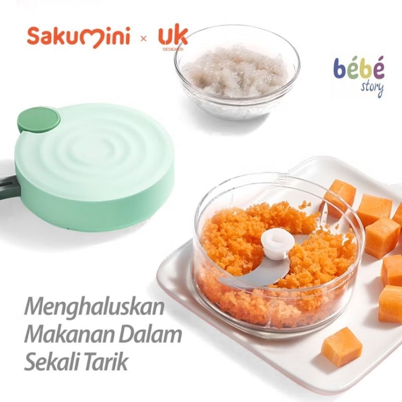 Jual SAKUMINI CHOPPER GRINDER MANUAL BLENDER TARIK PENGGILING PENGHALUS ...